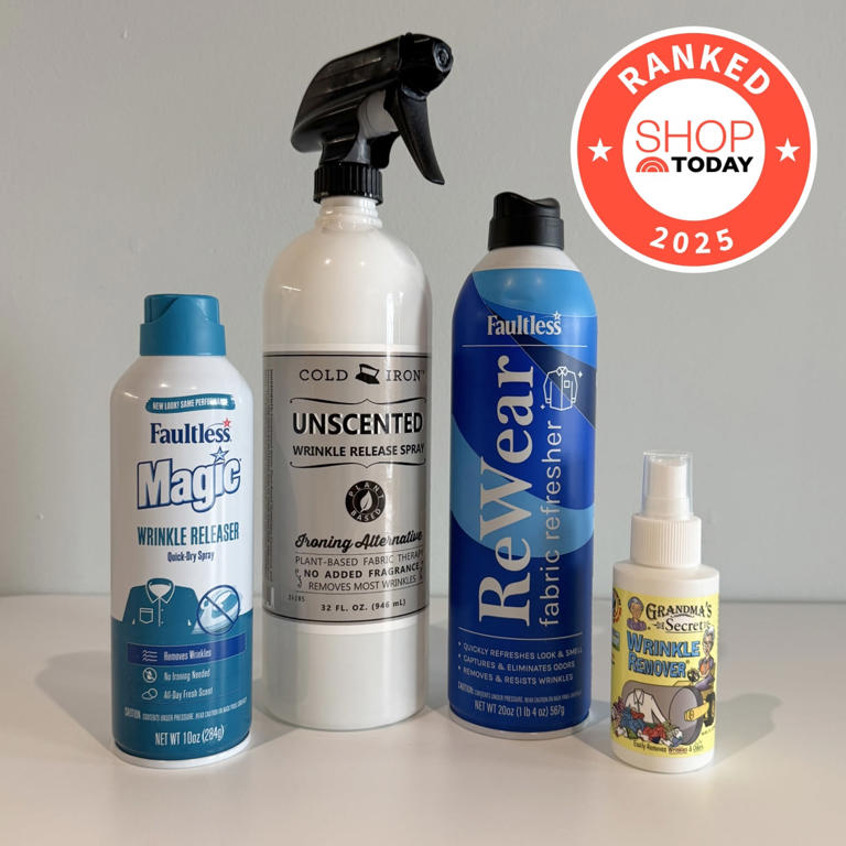 Ranked: I Tested 10 Wrinkle-Release Sprays and This Was the Best One