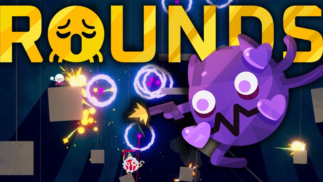 Rounds gameplay highlights a massive moon-like obstacle in space