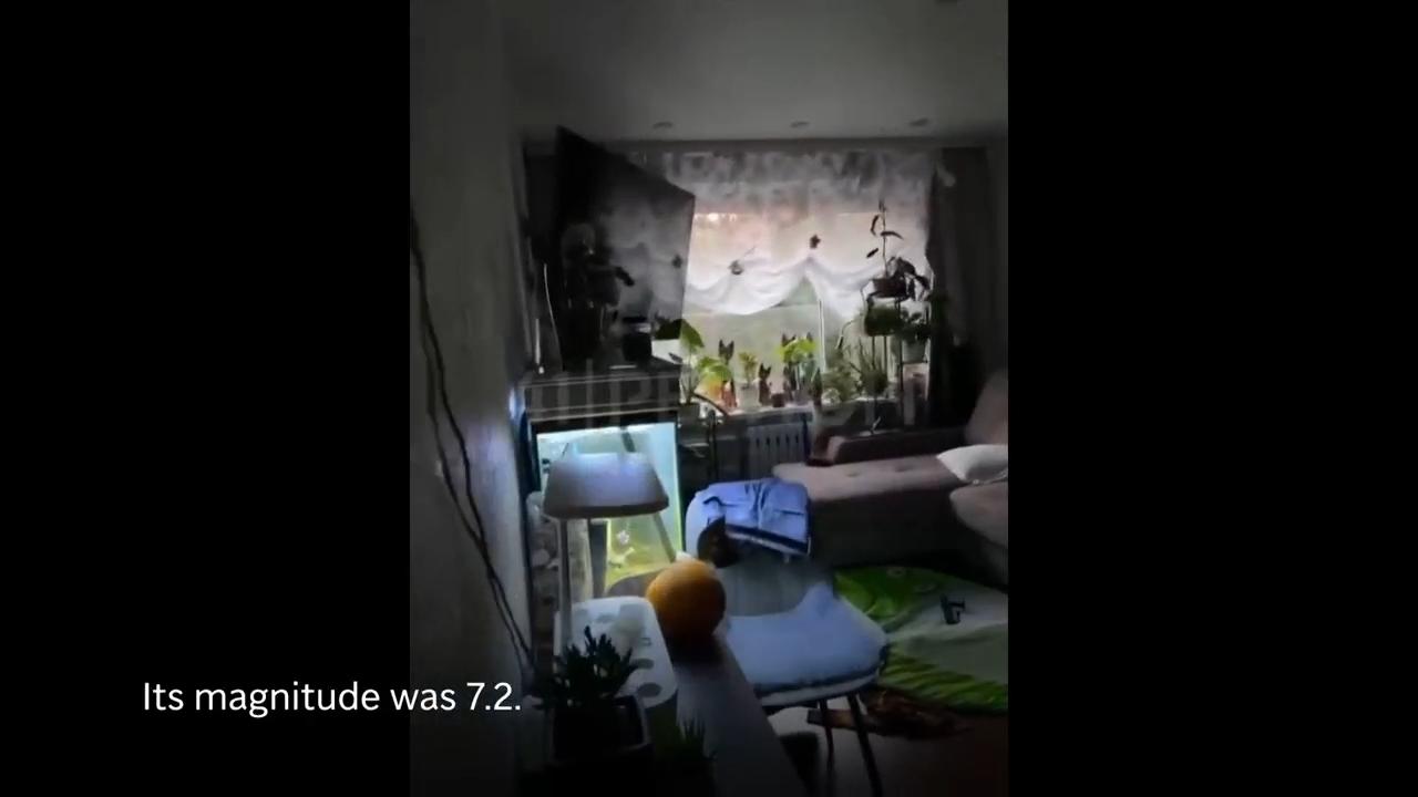 Powerful magnitude-7.8 earthquake shakes Russia's far east Kamchatka region