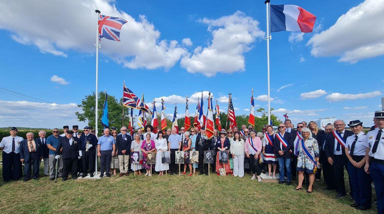 Leeds born RAF Pilot honoured in a French commemoration