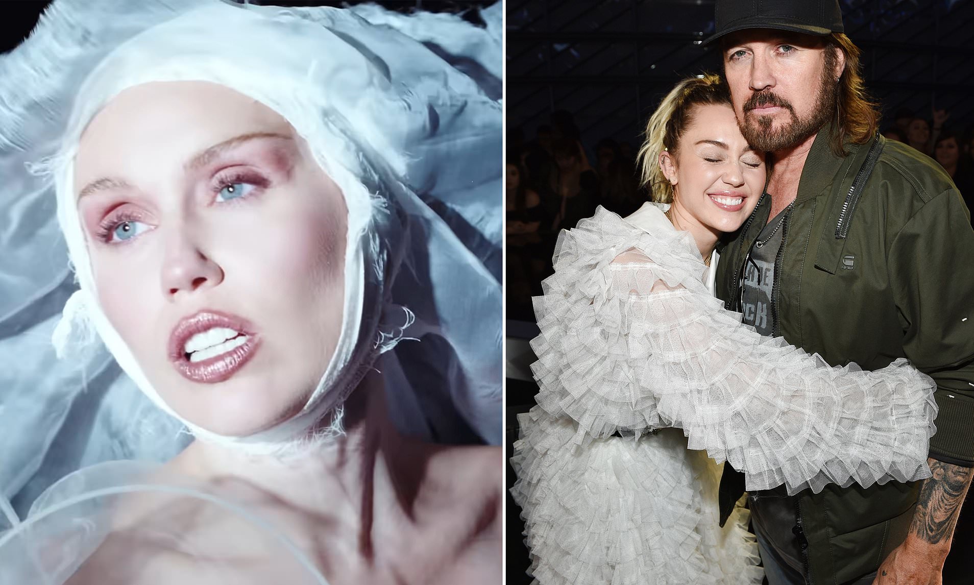 Miley Cyrus releases new song as 'peace offering' to dad Billy Ray ...