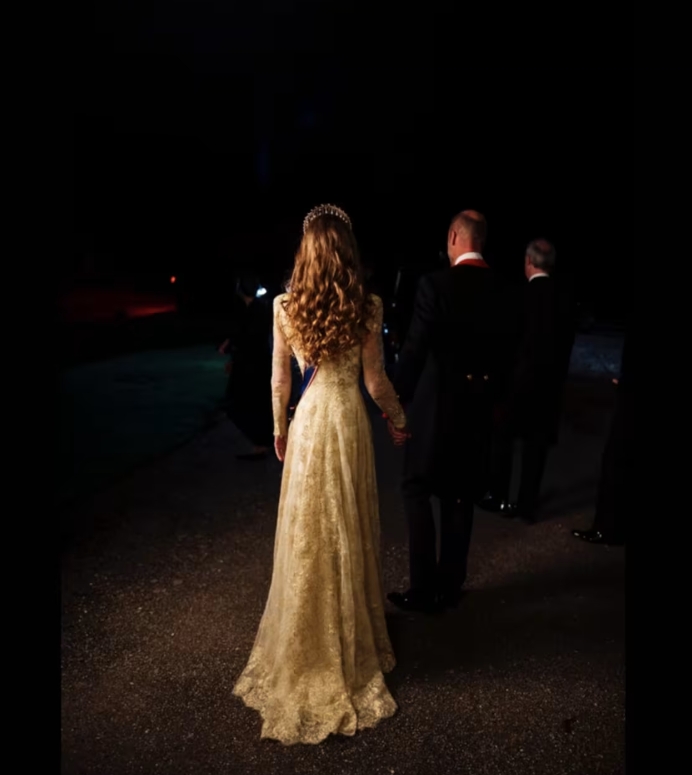 Prince William and Kate Middleton show subtle PDA in rare photo
