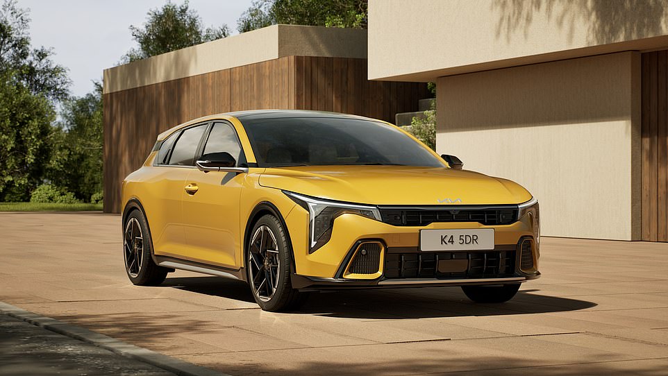 Kia's new executive hatchback K4
