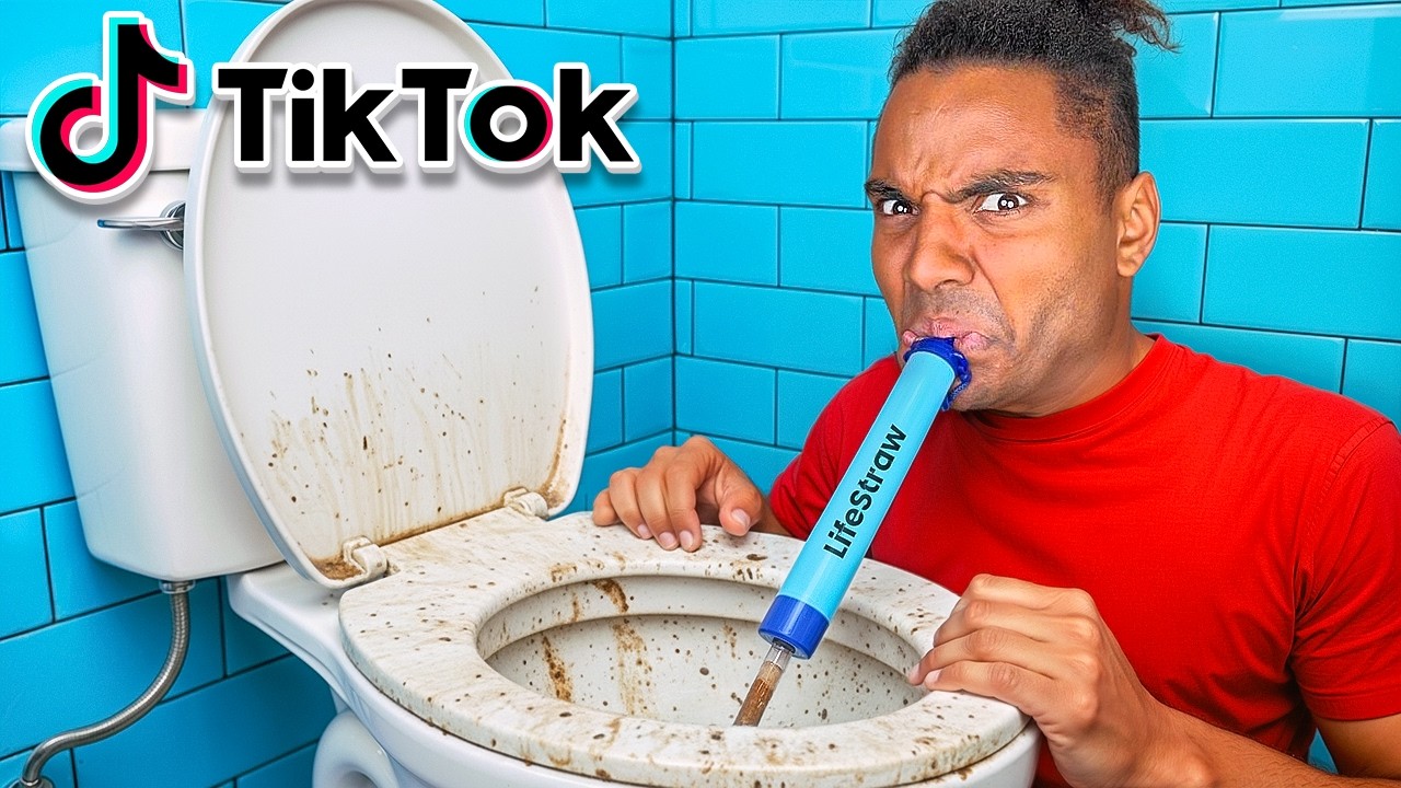 Ich habe JEDEN viralen TikTok Trend getestet 🤮 (es war ekelig)