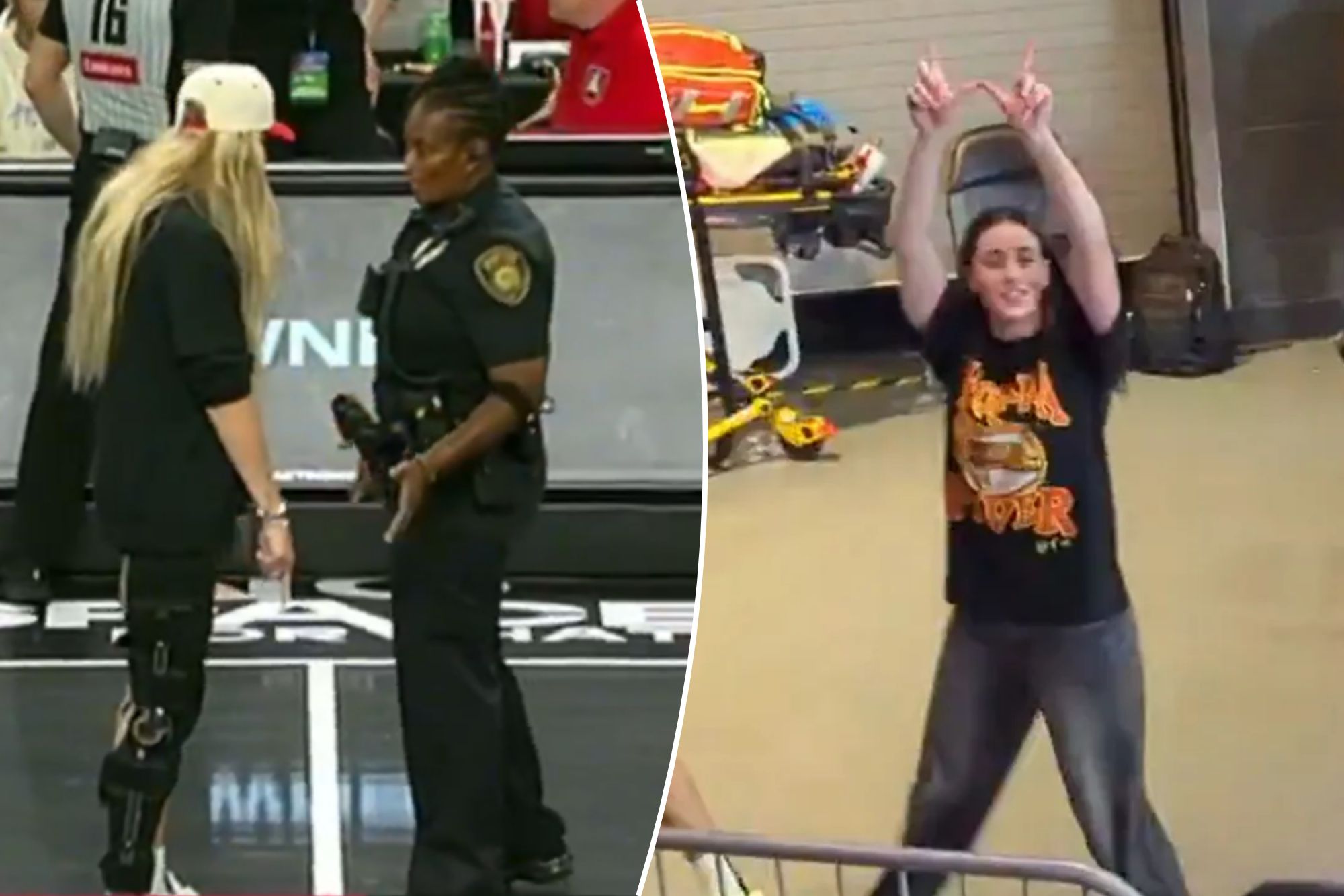 Injured Caitlin Clark, Sophie Cunningham still in middle of all the ...