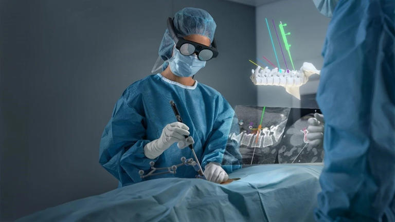 Brainlab unveils FDA-approved spine mixed reality navigation in US