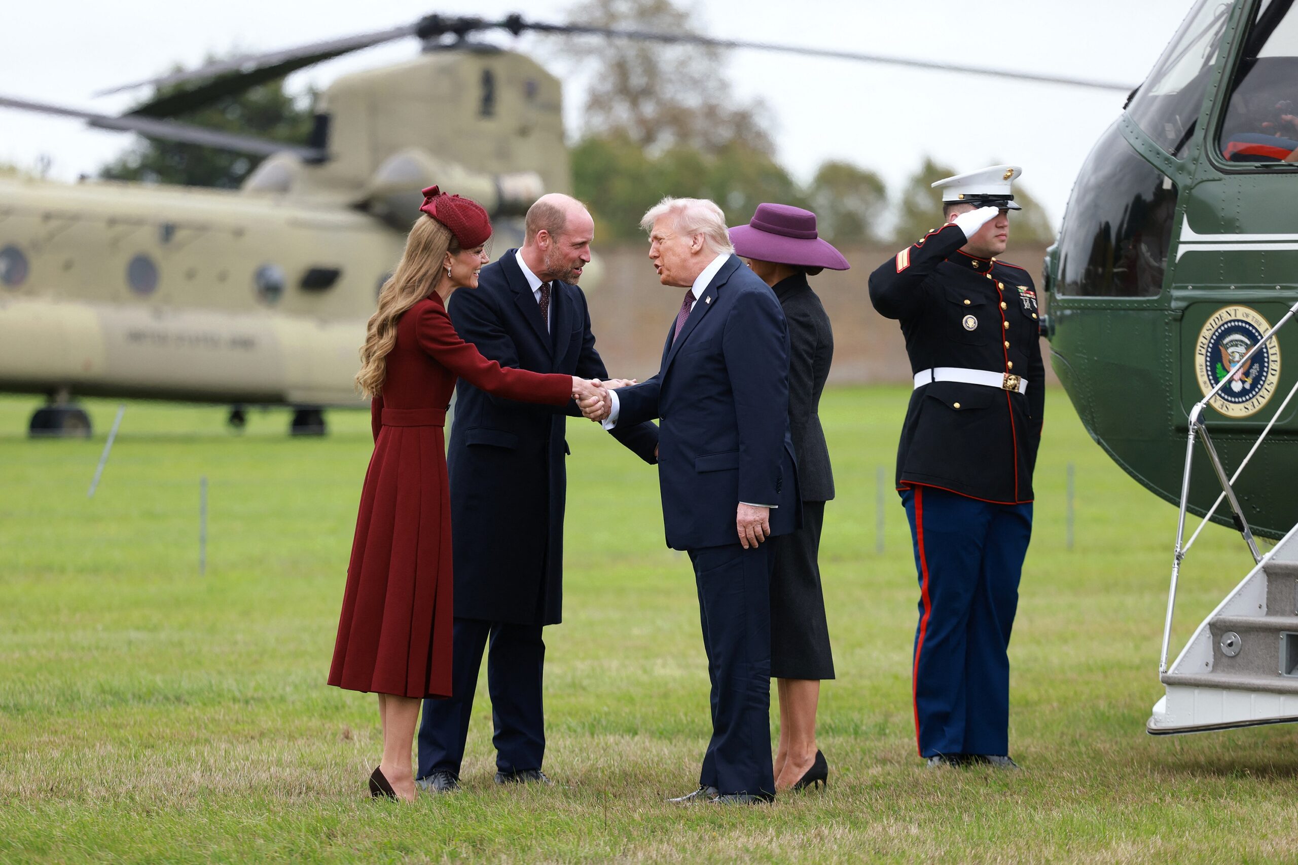 Kate Middleton's body language shifted around Donald Trump