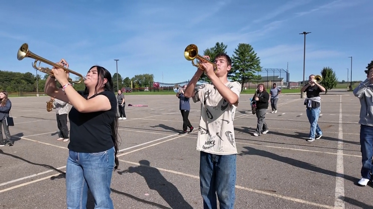 13 TAKES THE FIELD: Exploring how Michigan competitive marching band works