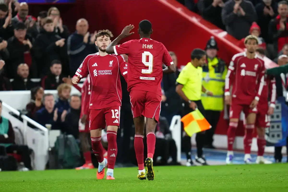 Alexis Mac Allister shares Liverpool squad’s reaction to Alexander Isak ...