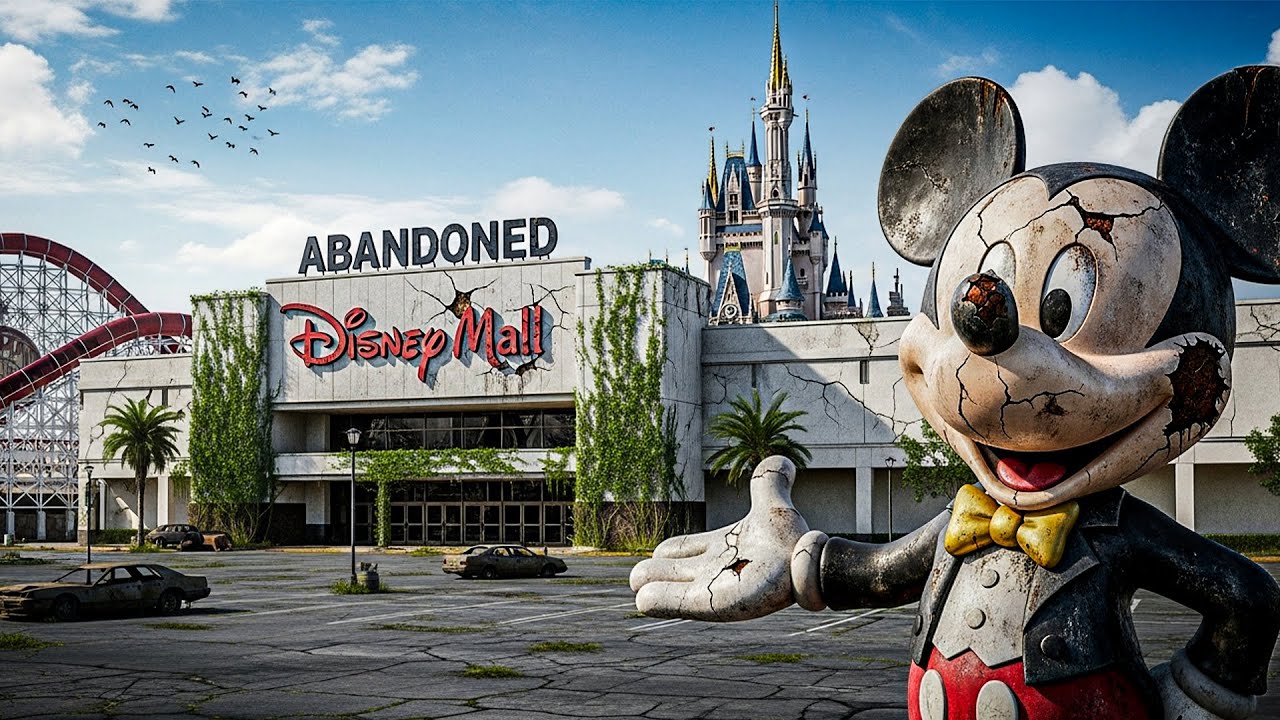 I explore the haunting Disney mall ruins 🏰