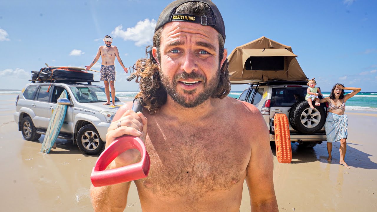 Stranded on an island: Off-grid camping with Eamon and Bec