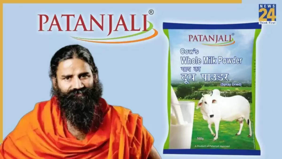 Patanjali Launches Whole Milk Powder: A Convenient and Nutritious Option