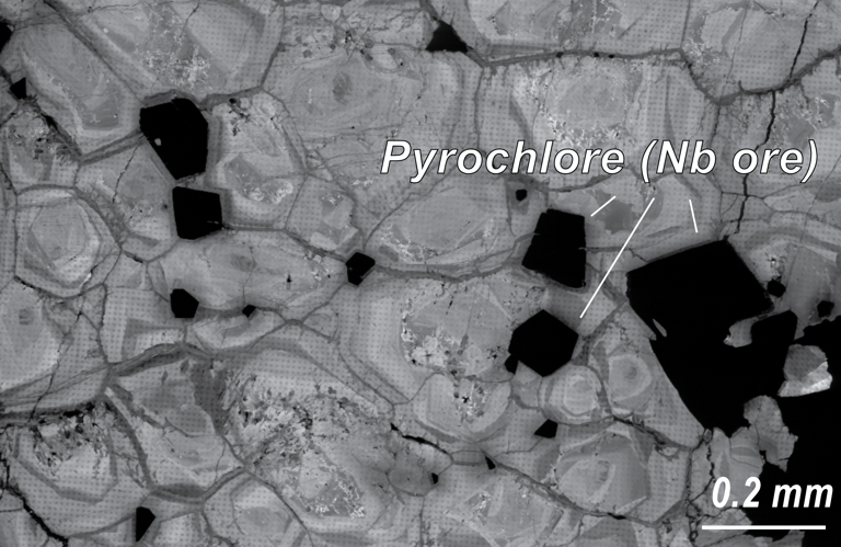Vast source of rare Earth metal niobium was dragged to the surface when ...