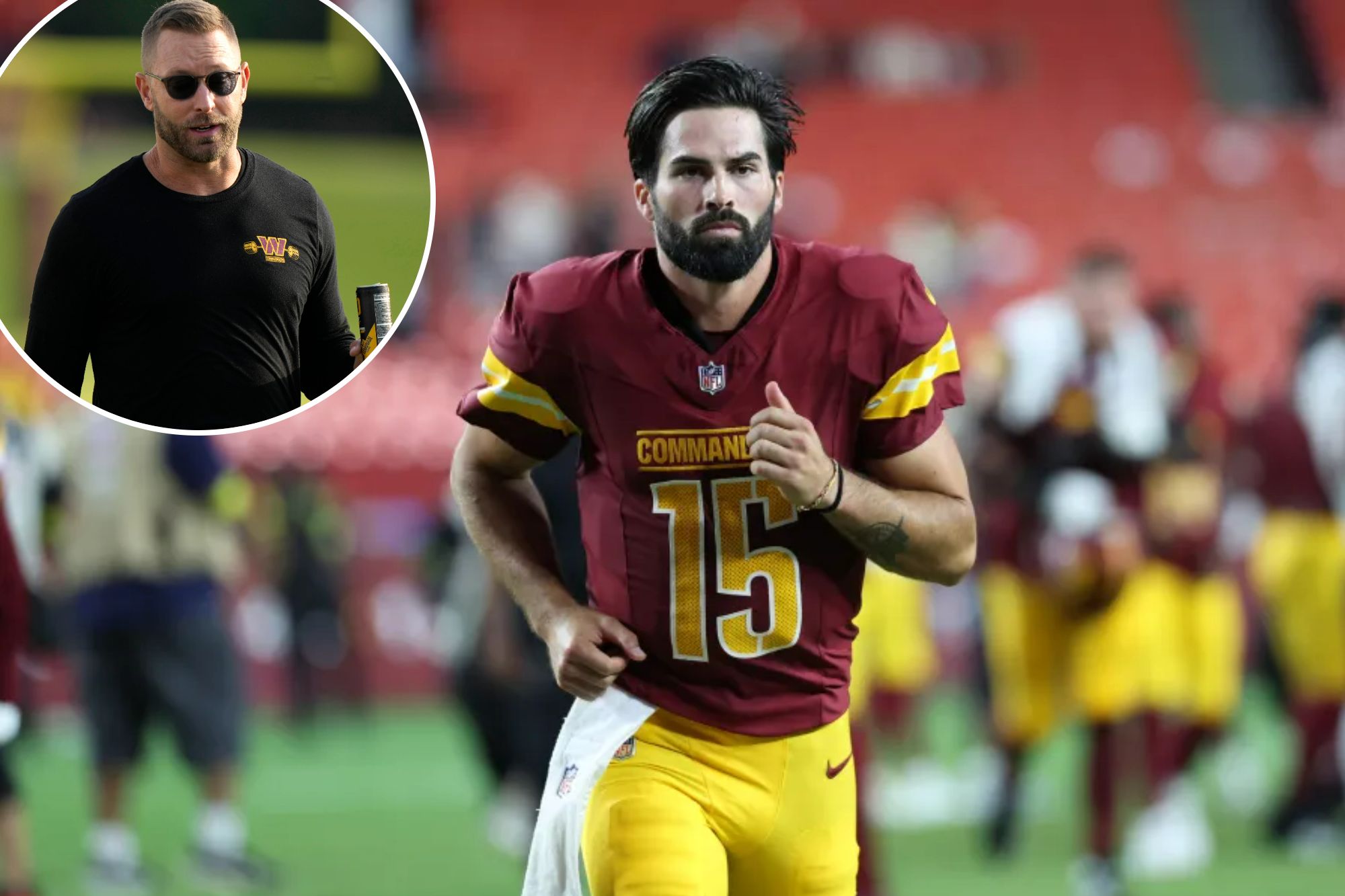 The one ‘too good looking’ QB Commanders coach wouldn’t let marry his ...