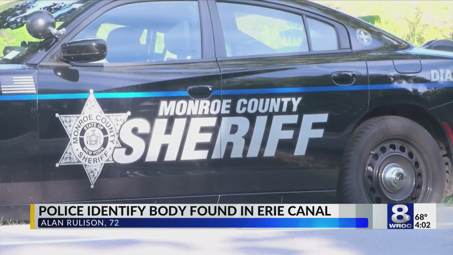 Body recovered from Pittsford Erie Canal identified
