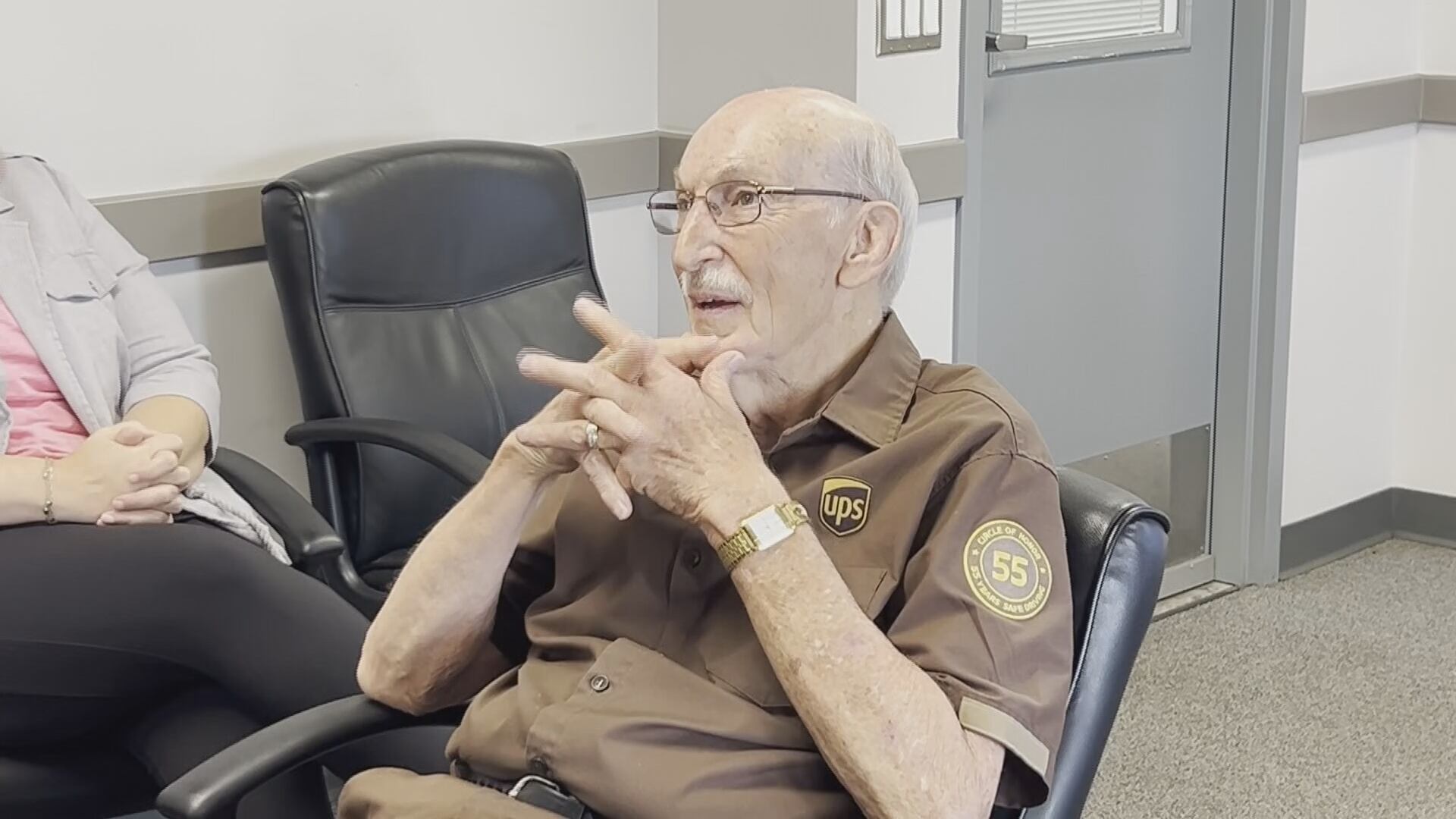 UPS driver retires after nearly six decades of safe driving