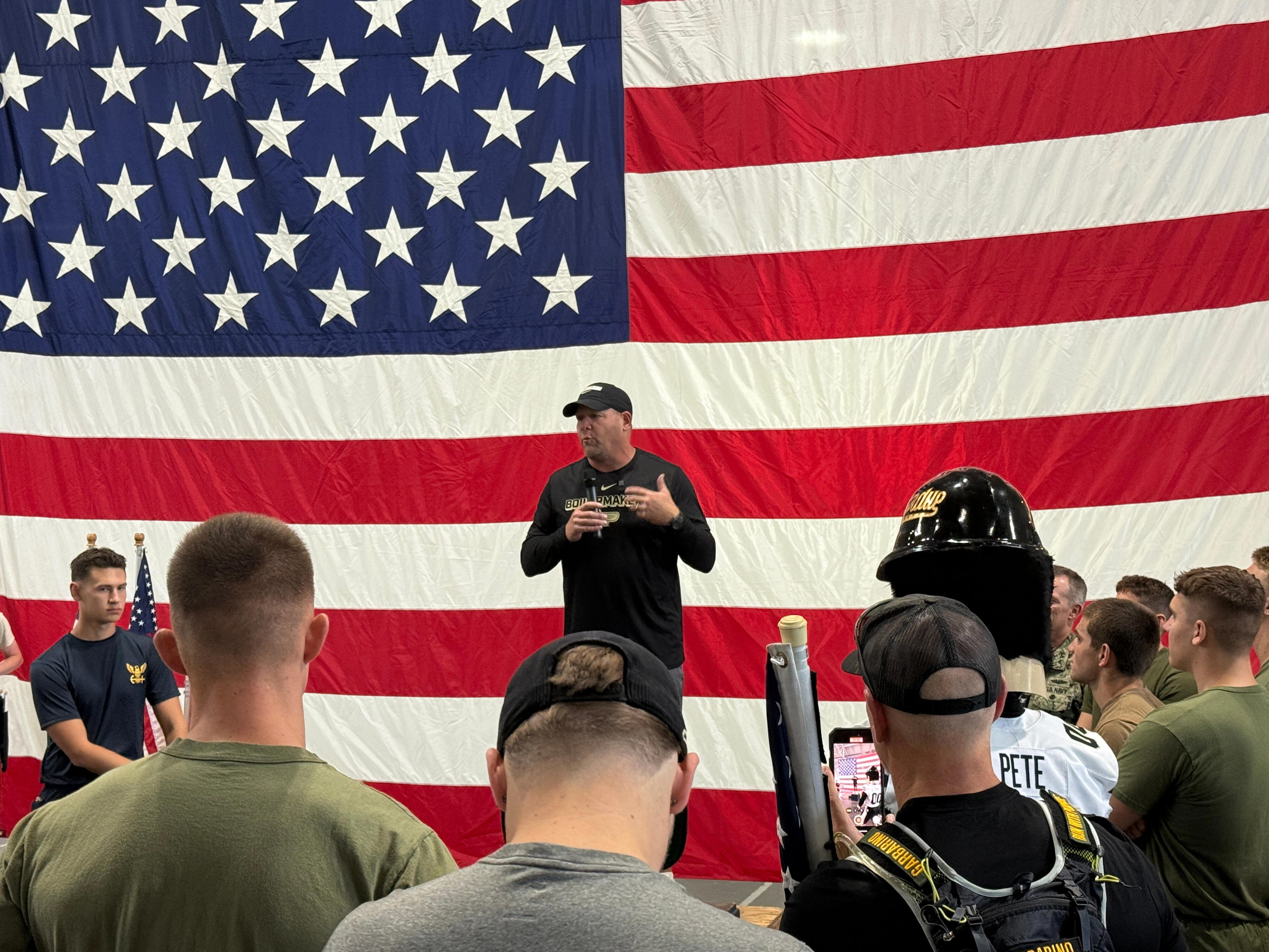 'Amazing' Purdue football, Notre Dame tradition involving ROTC programs ...