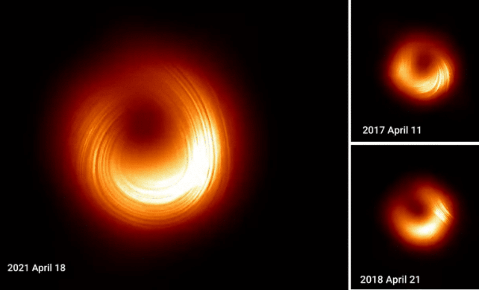 Breathtaking New Images Reveal Big Changes in the First Black Hole Ever ...