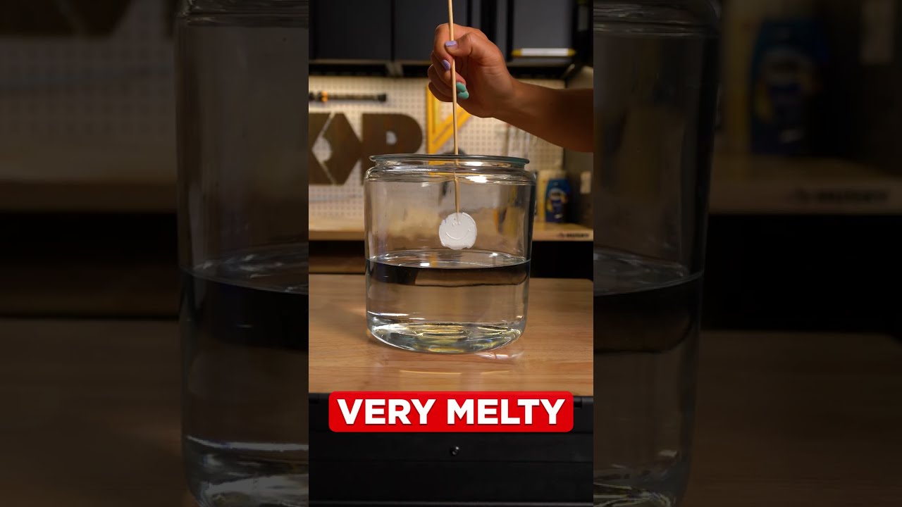 Acetone melts Styrofoam instantly