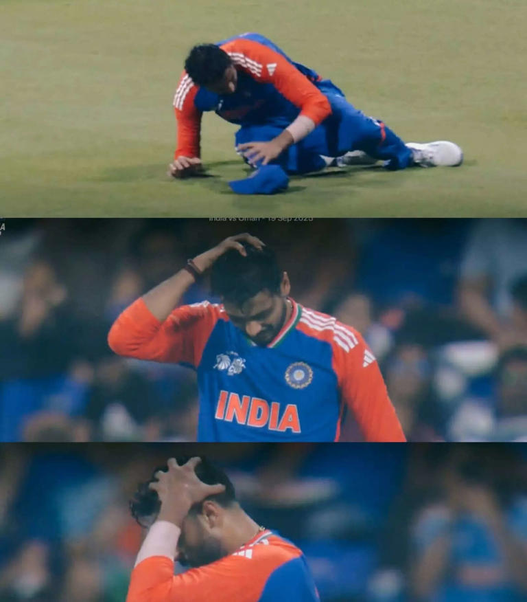 Axar Patel’s horror moment: Missed catch, head hit ground, leaves field ...