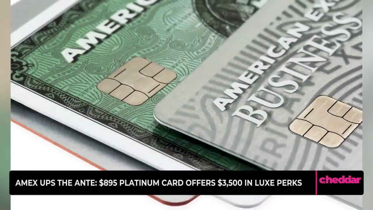 Amex Ups the Ante: $895 Platinum Card Offers $3,500 in Luxe Perks