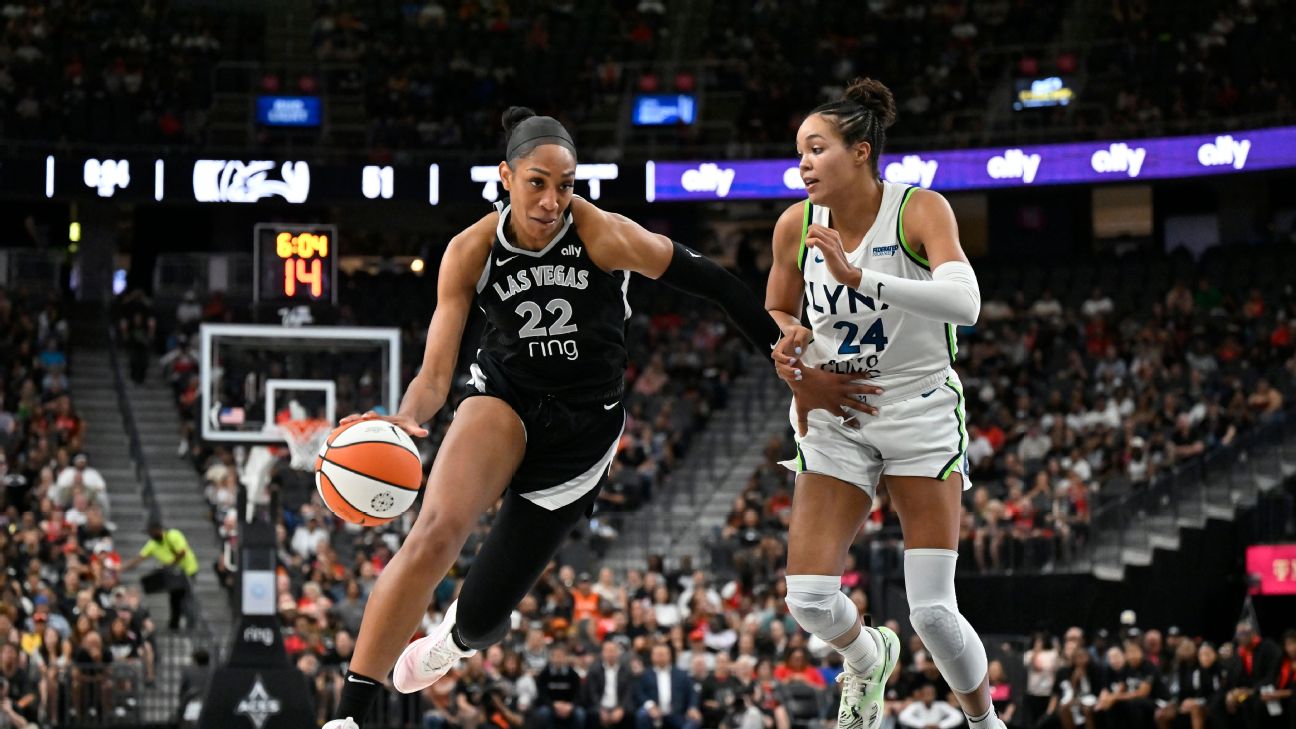 A'ja Wilson, Napheesa Collier lead 5 finalists for WNBA MVP
