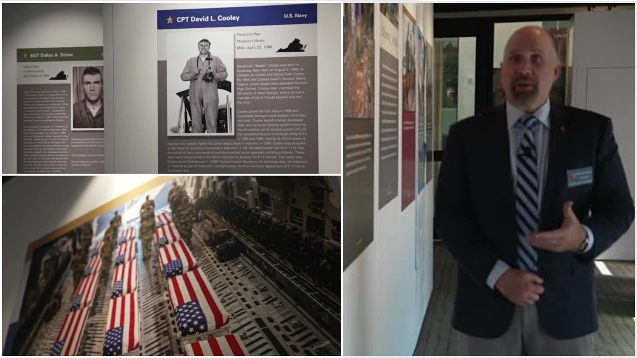 Virginia War Memorial honors missing service members with powerful new ...