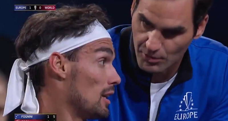 „Keine negativen Gedanken mehr. Nur Positives“: Als Federer Fognini ...