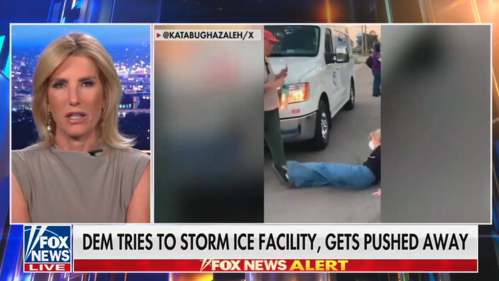 Laura Ingraham Commends ICE Agent Who Threw Democratic Candidate To the ...