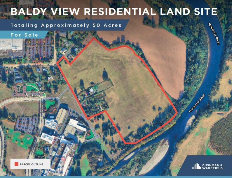 PeaceHealth to sell 50 acres of undeveloped property by RiverBend