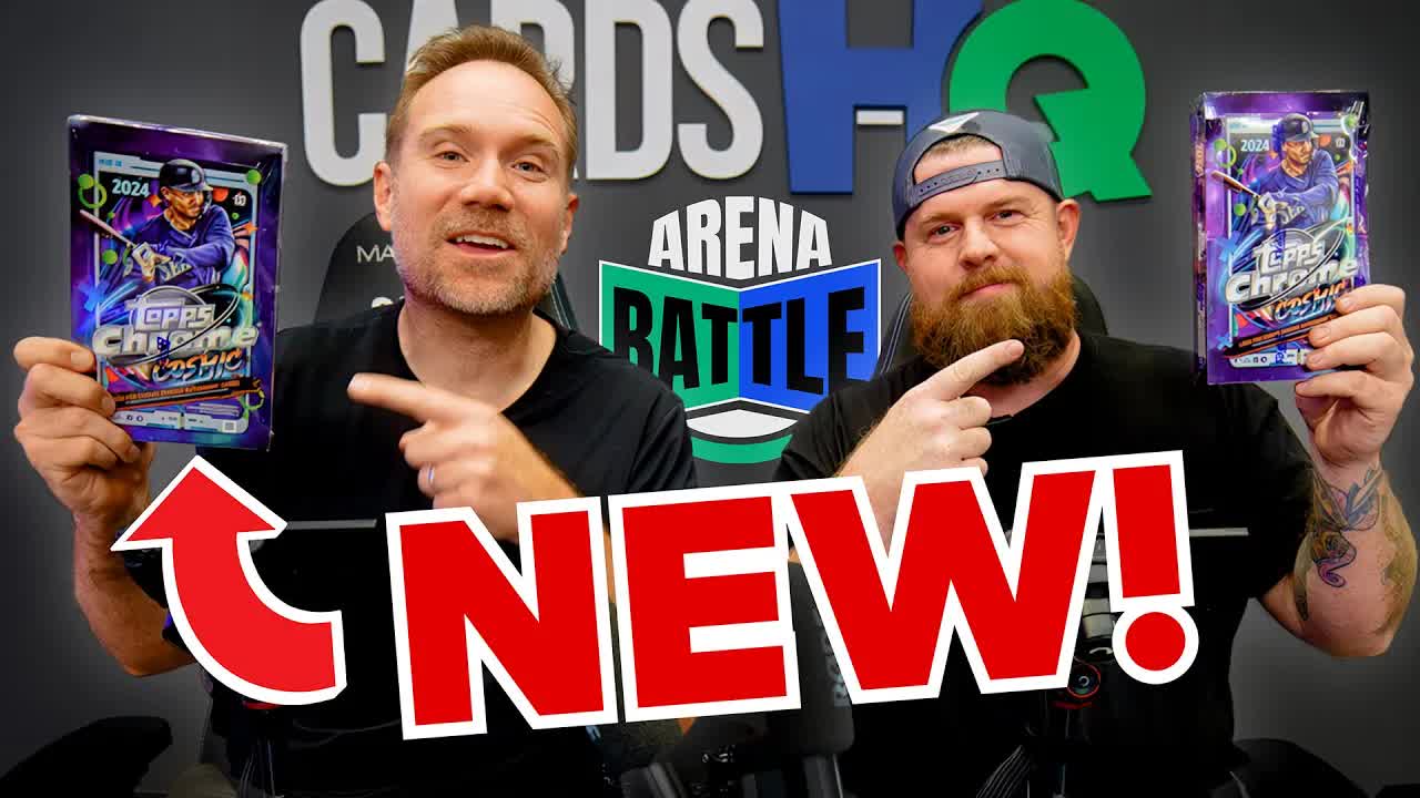Huge rookies 🤯 Topps Cosmic Chrome arena battle & giveaway 🔥