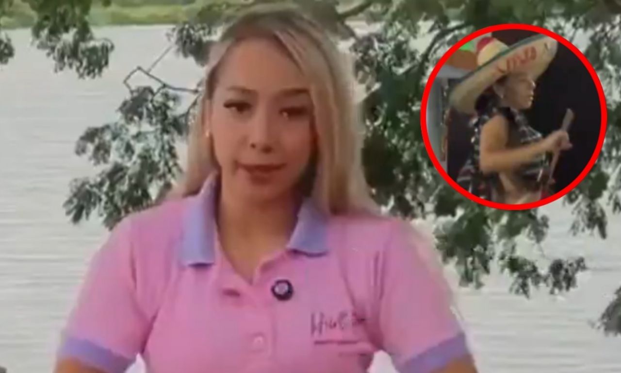 Yoana de la Cruz, bailarina que causó polémica por usar la bandera ...