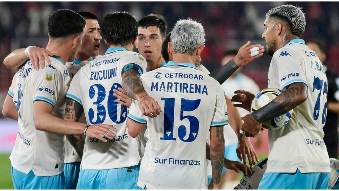 Racing rompió con su mala racha de visitante: venció 2-0 a Huracán en ...