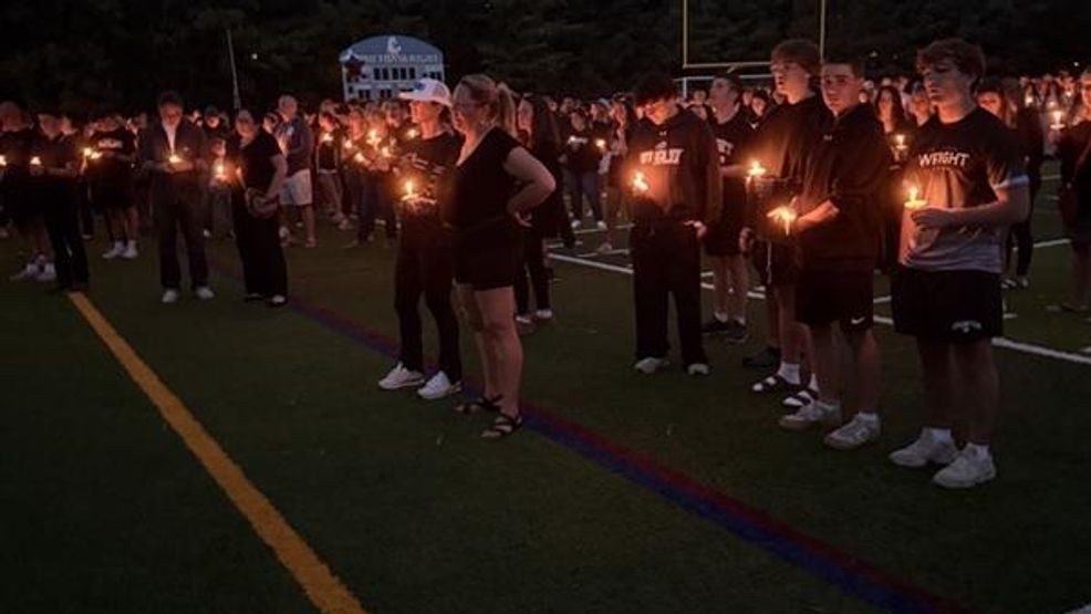 Community gathers to remember Blake Elliott after fatal accident ...