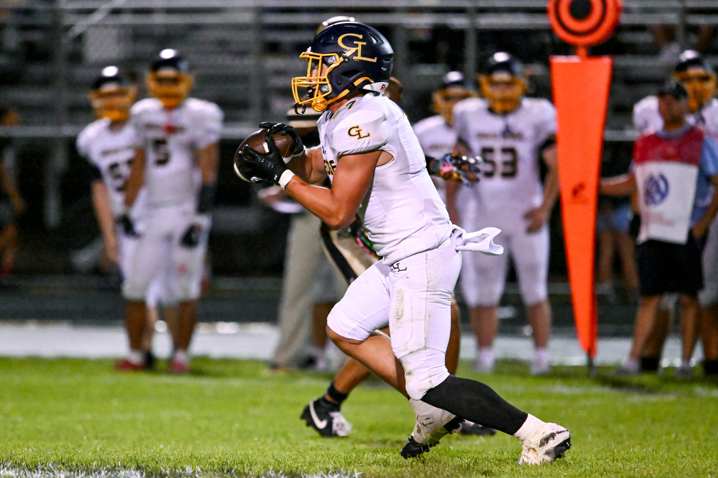 Four downs from Grand Ledge football's comeback win over Holt in battle ...