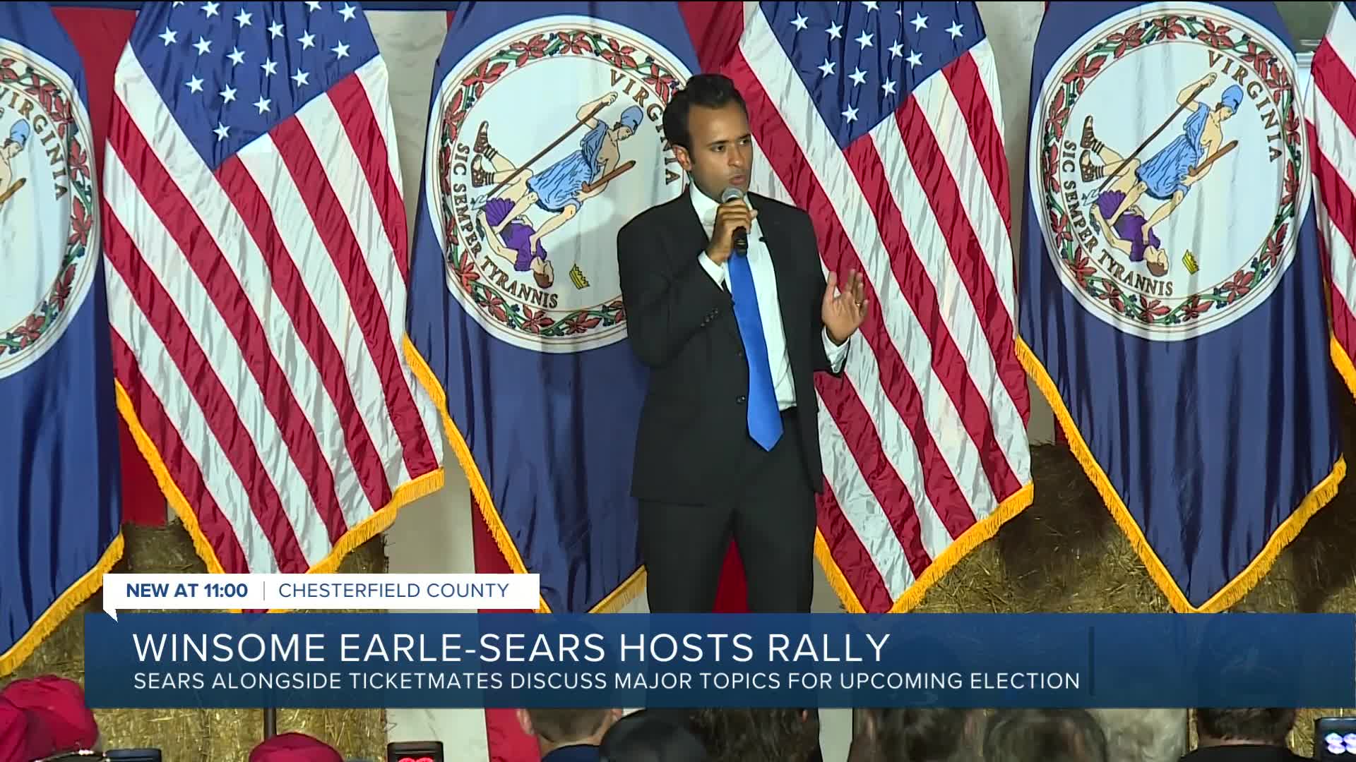 Virginia Republican statewide candidates host rally in Chesterfield