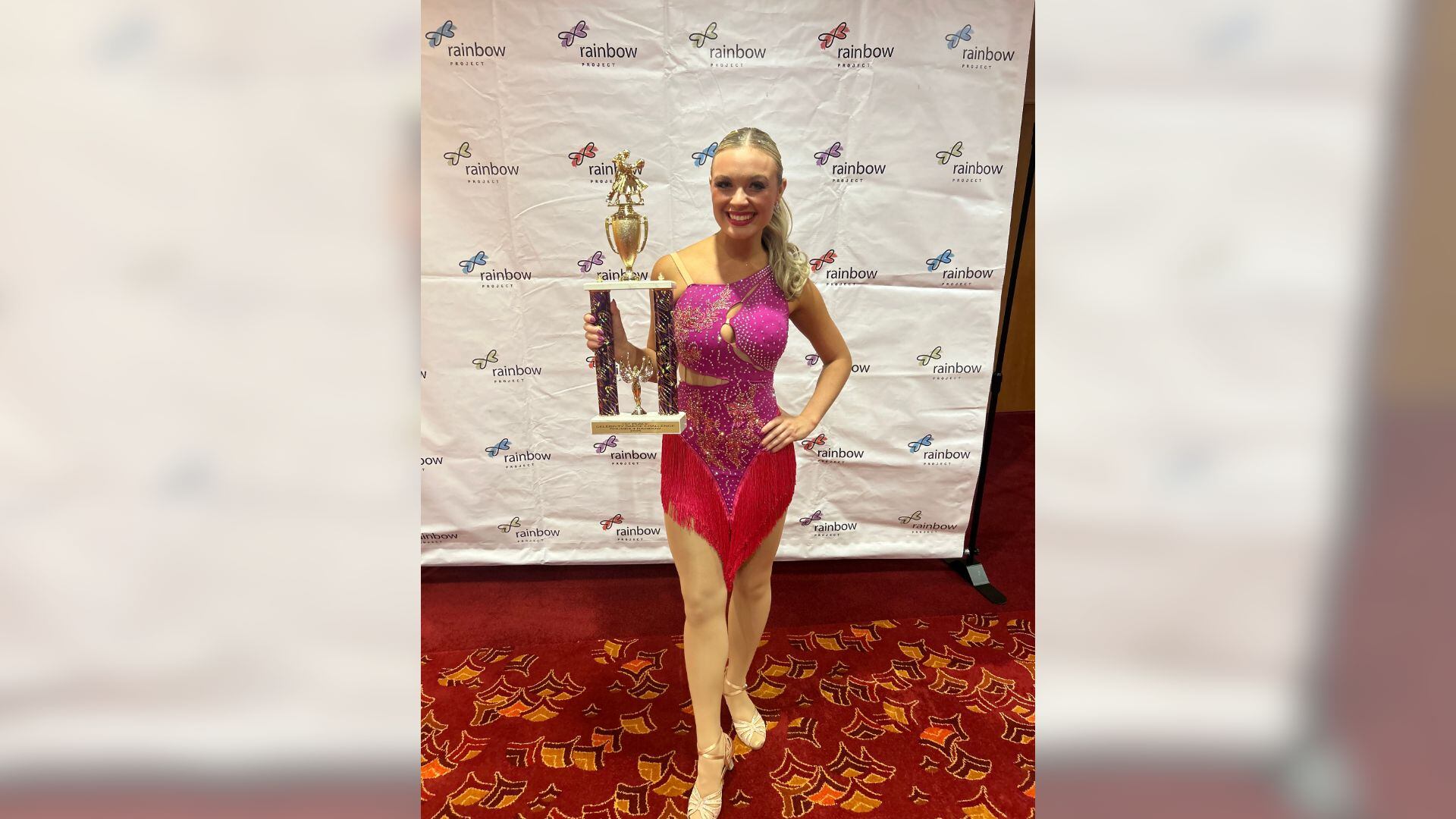 WMTV’s Tabitha Bland dances her way to victory as a part of Rhumba 4 Rainbow Gala