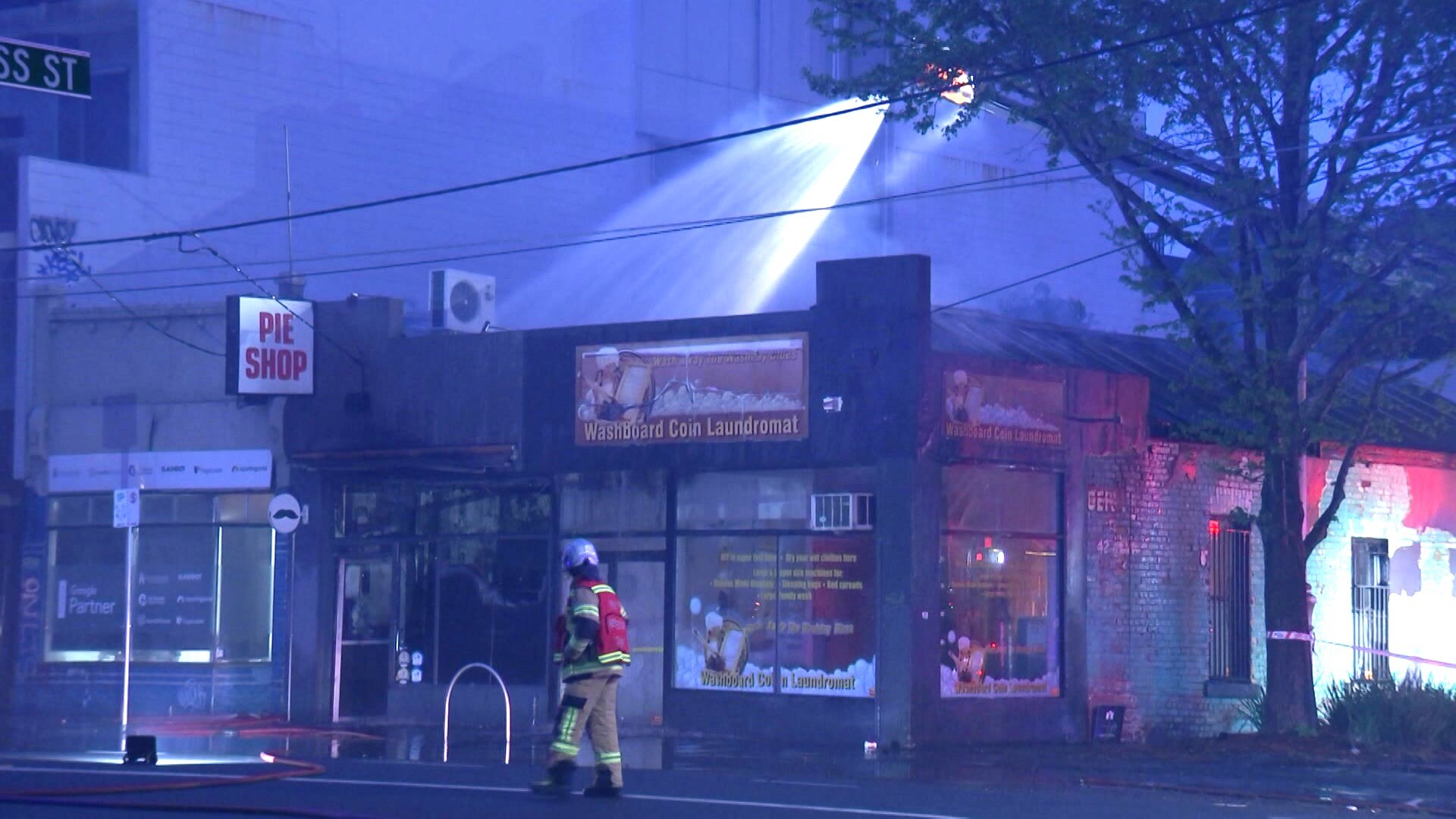 Richmond fire spreads through three shops, causing significant damage
