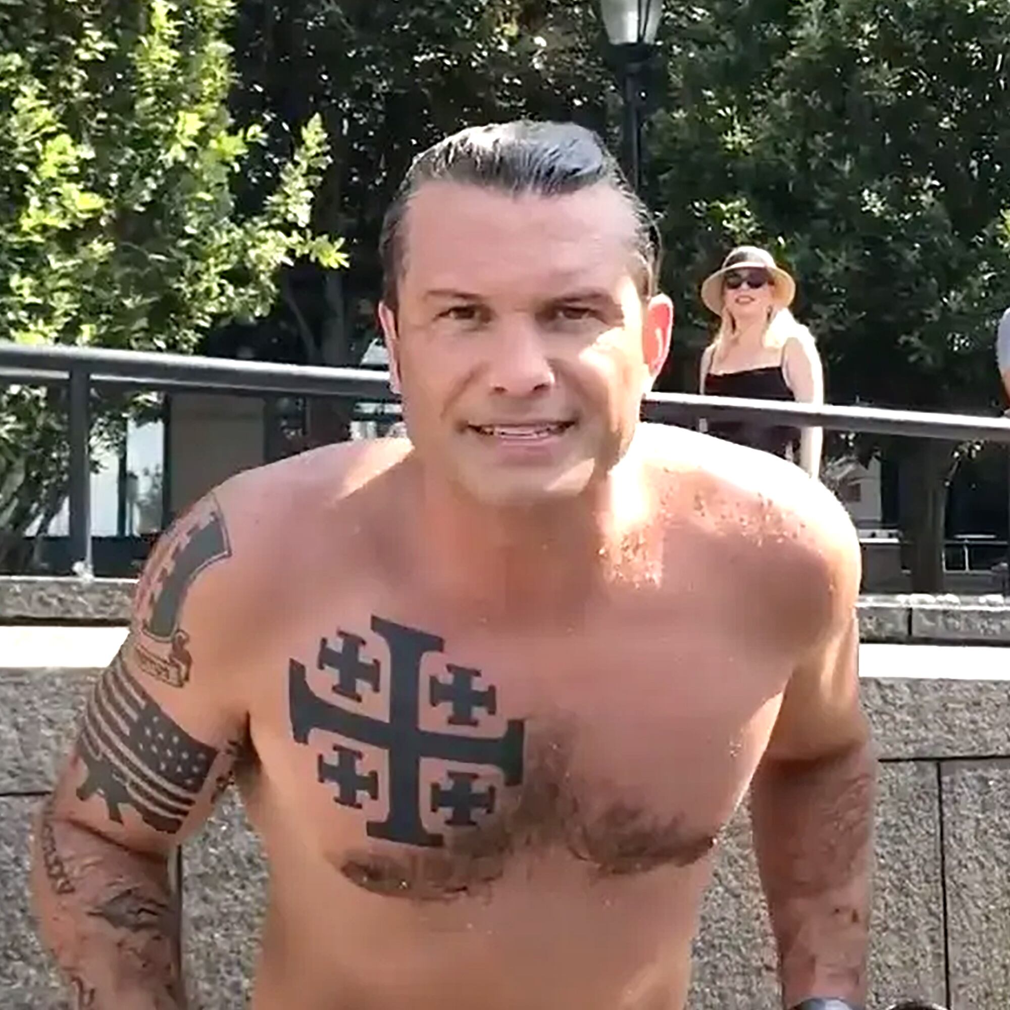 All the heinous Pentagon Pete looks he wants censored
