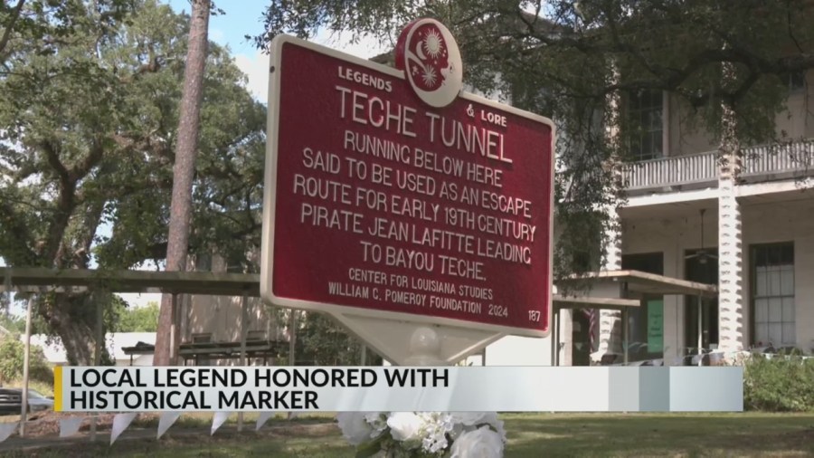 New marker honors legendary ‘Teche Tunnel’ in New Iberia