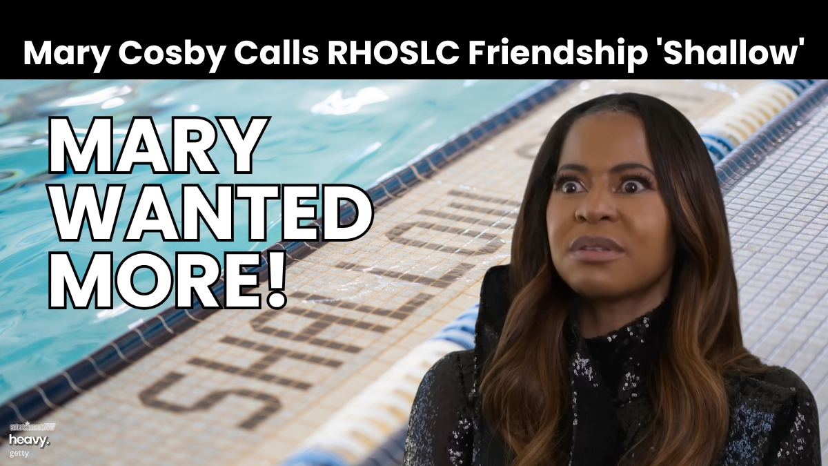 Mary Cosby llama a RHOSLC Amistad ‘Shallow