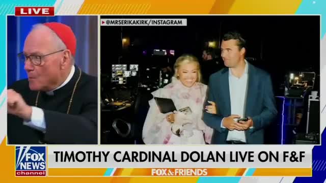 New York Cardinal Dolan says Charlie Kirk was a ‘modern day St Paul’