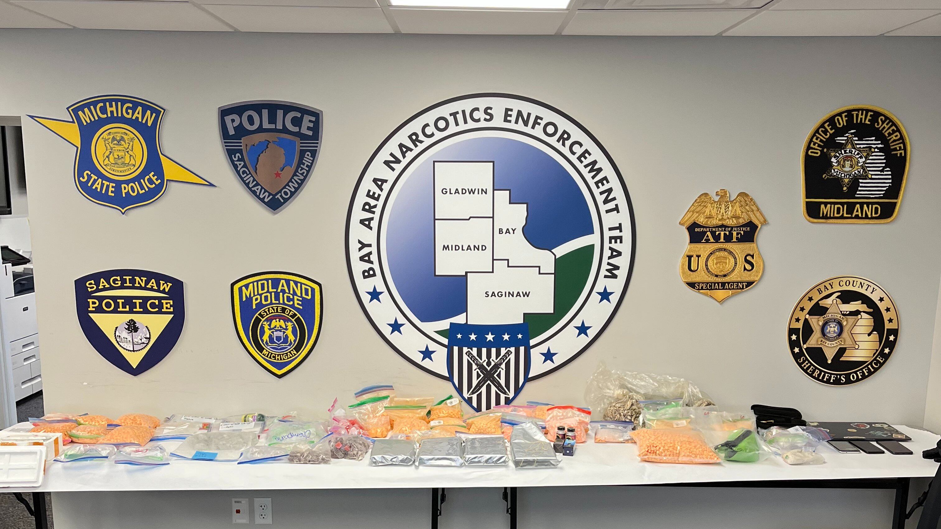 $750k worth of meth, MDMA, mushrooms seized from Bay City residence
