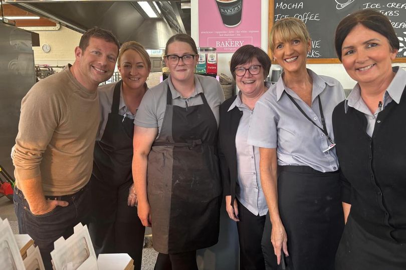 Dermot O'Leary "very friendly" during visit to Derry, say bakery staff