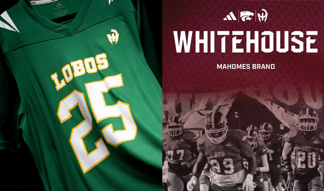 Longview, Whitehouse high schools selected to wear Patrick Mahomes ...