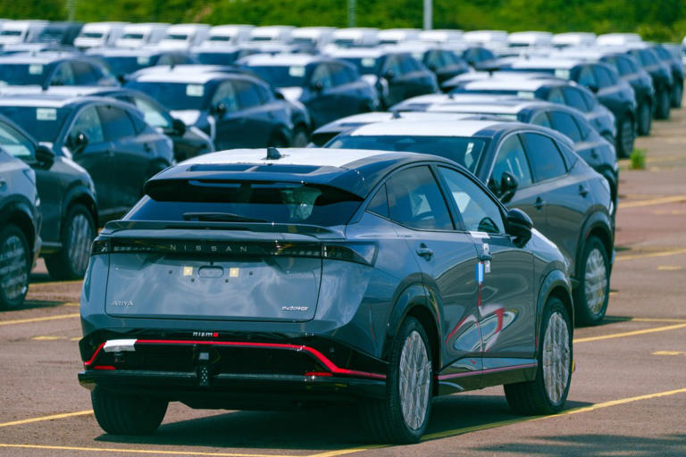 Nissan pulls 2026 Ariya electric SUV from US lineup over Trump’s 15% ...