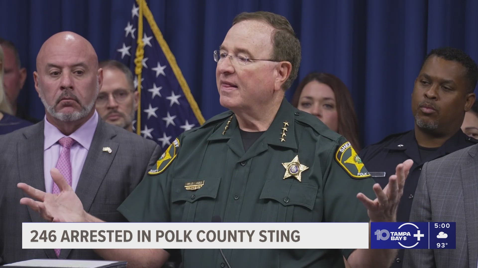Over 200 arrested in Polk County trafficking sting, Sheriff Judd says