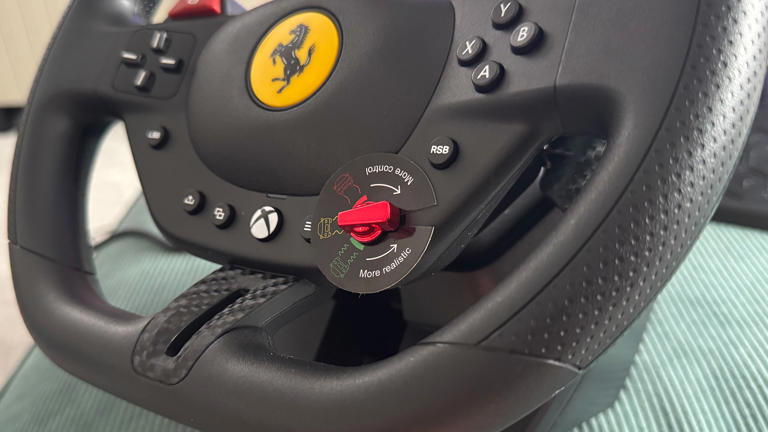 The new Thrustmaster T98 racing wheel took me back to my childhood, and ...