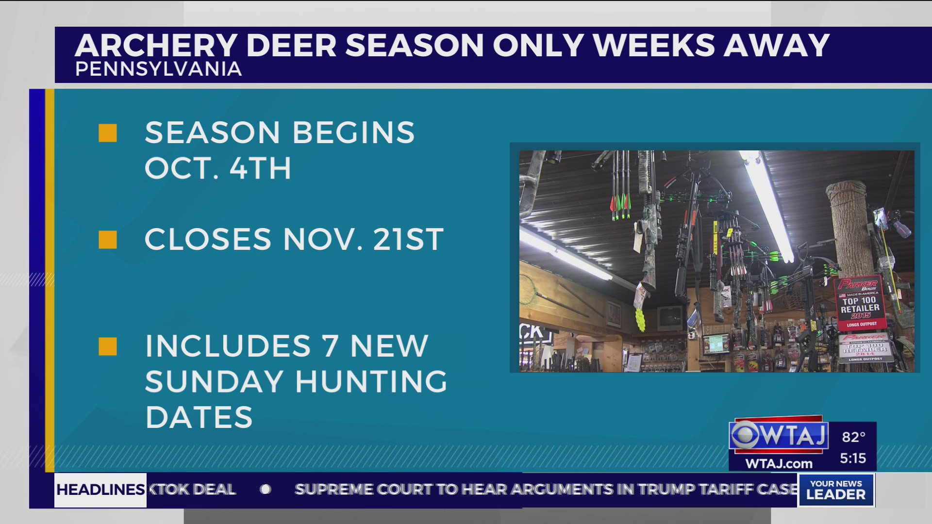 Archery deer season on the horizon for Pennsylvania, what do hunters ...
