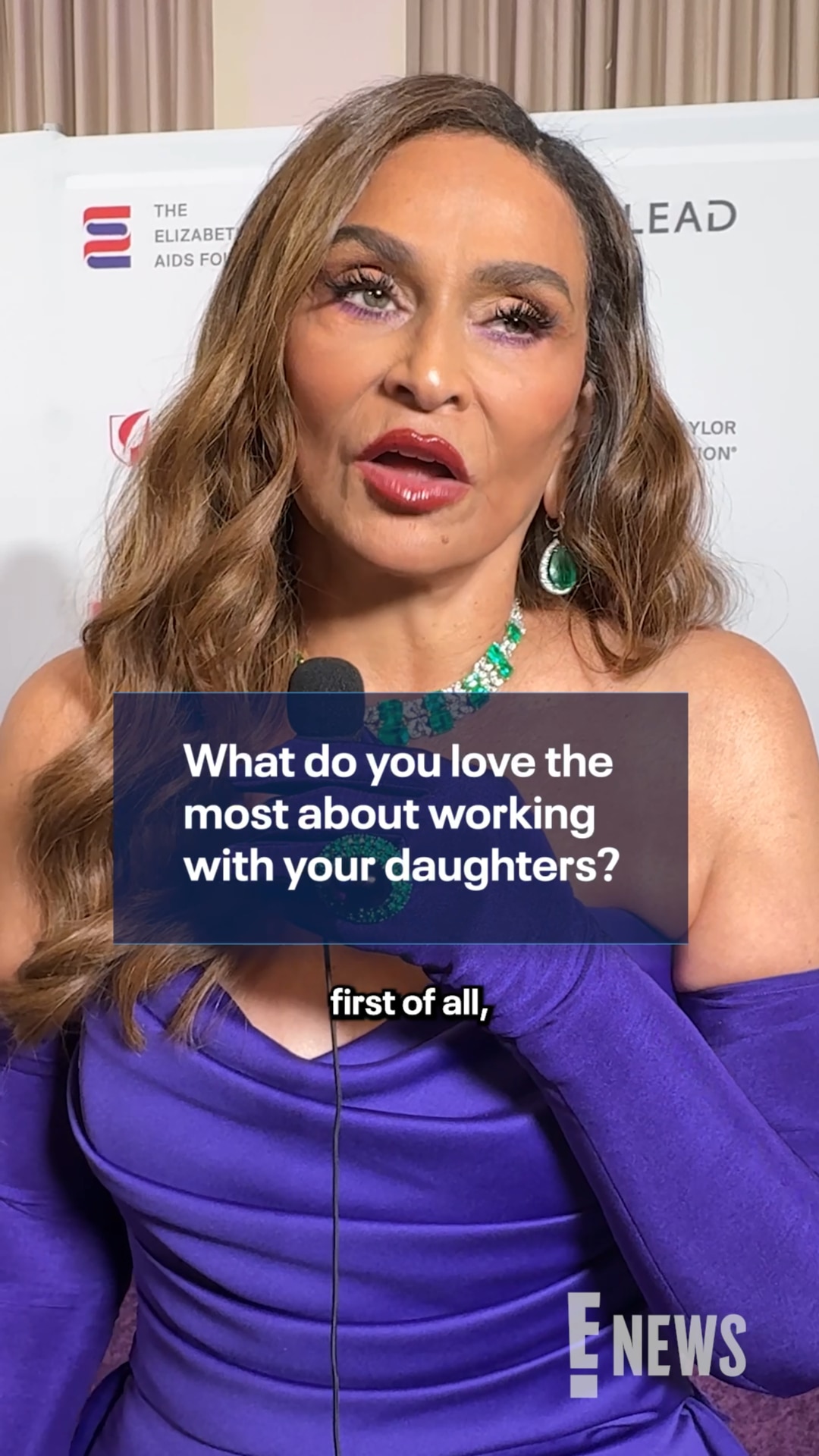 Tina Knowles is always championing her family